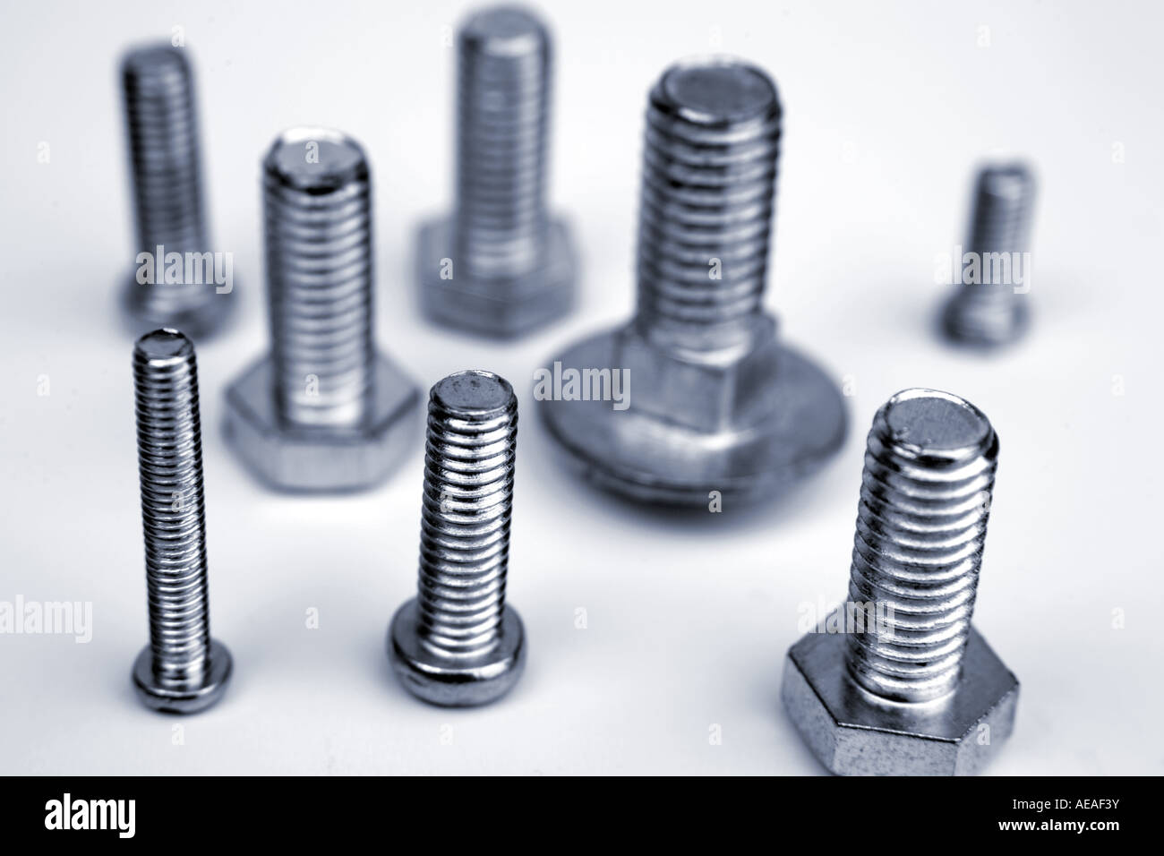 Varied screws bolts hi-res stock photography and images - Alamy