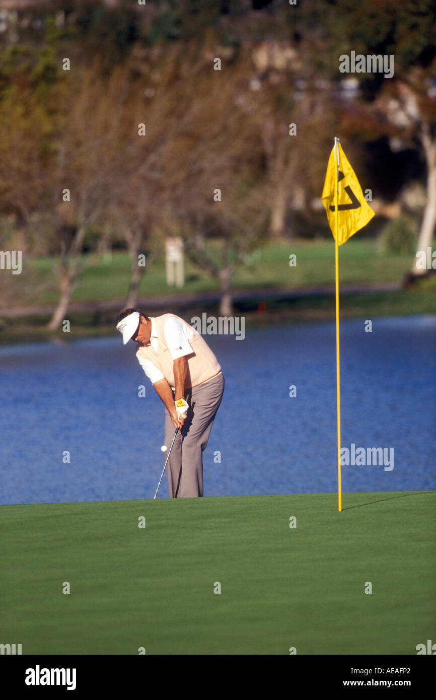 Ray Floyd competes in California golf tournament Stock Photo - Alamy