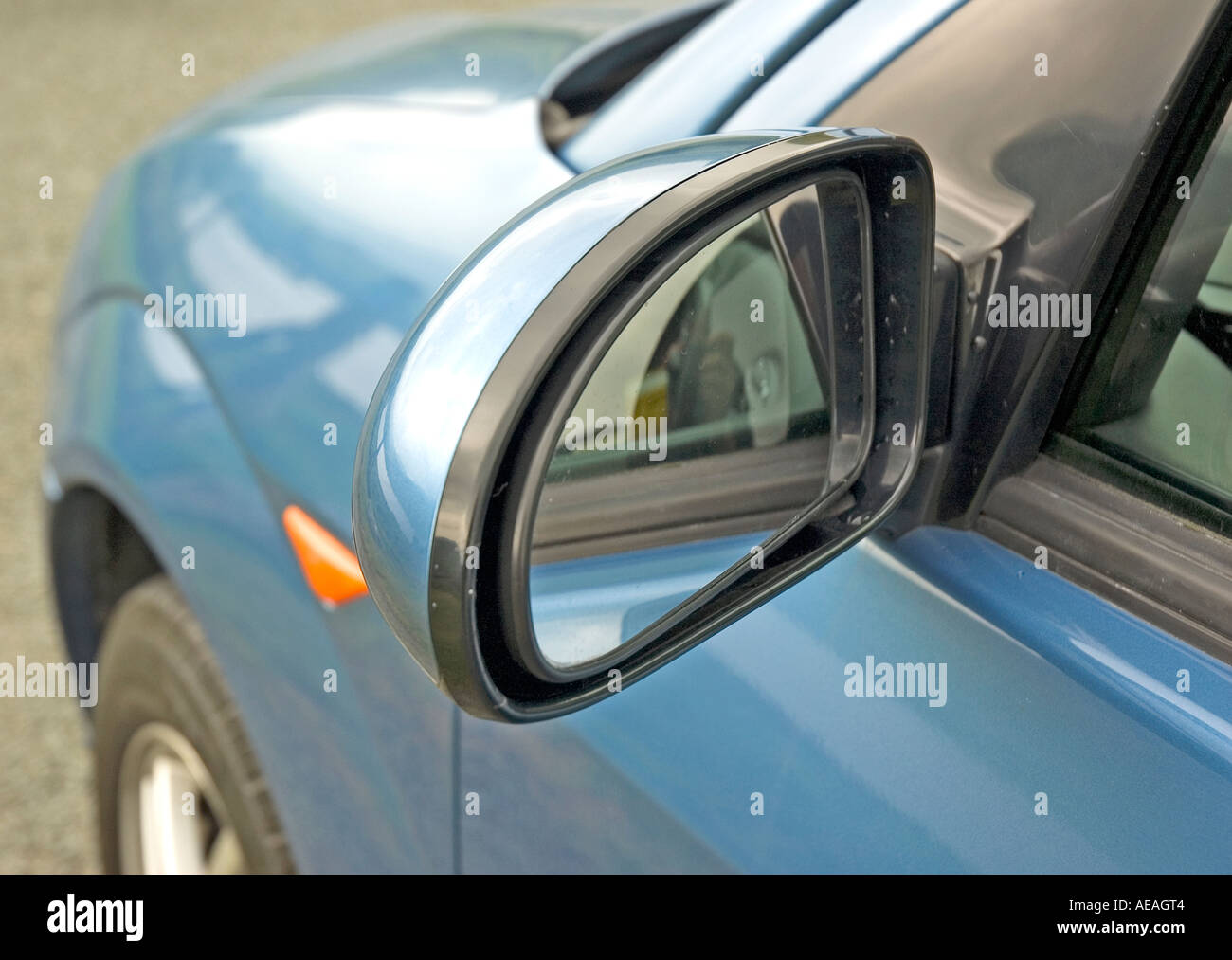 car wing mirror Stock Photo - Alamy