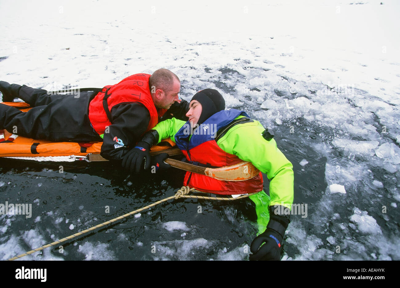 Rescue sled hi-res stock photography and images - Alamy