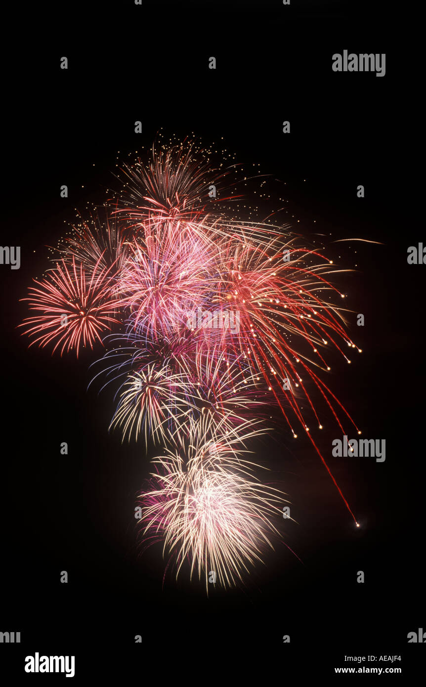 Brilliant colour fireworks hi-res stock photography and images - Alamy