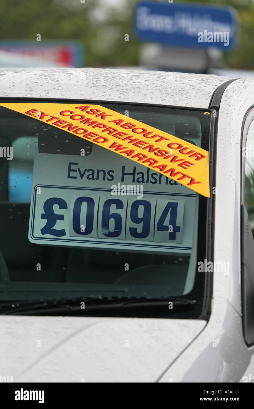 Car sticker price year hi-res stock photography and images - Alamy