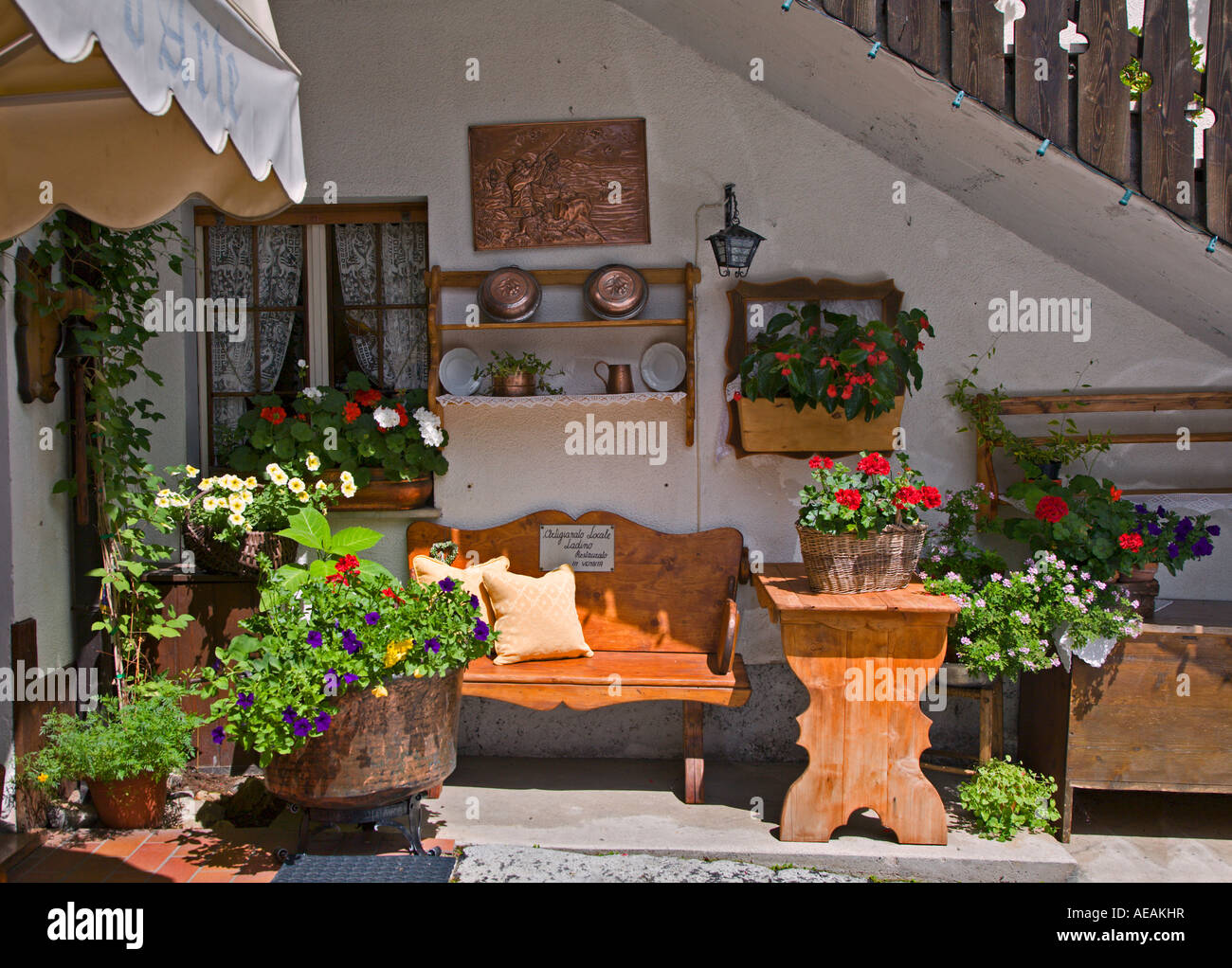 Tyrolean furniture hi-res stock photography and images - Alamy