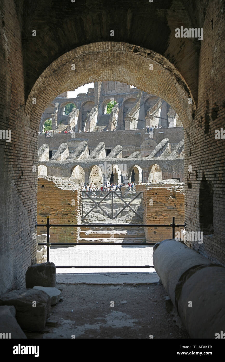 Colosseum amphitheatre Rome Lazio Italy Stock Photo - Alamy