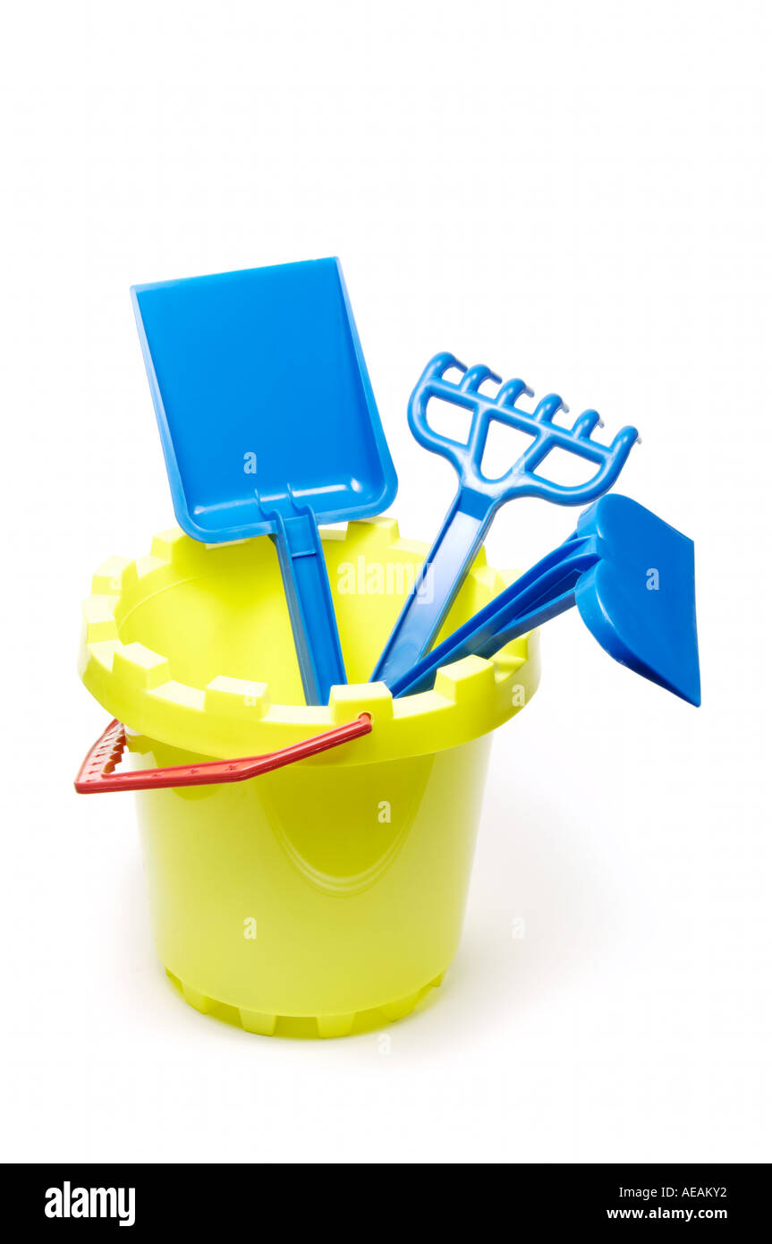 Sand castle tools hi-res stock photography and images - Alamy