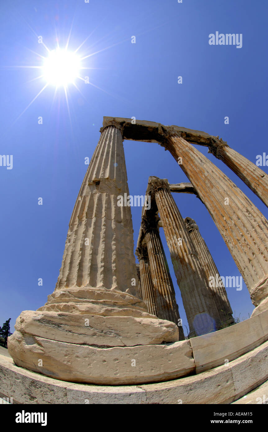 archaeological sites of olympieon olympian shrines shrine temple ruin ...