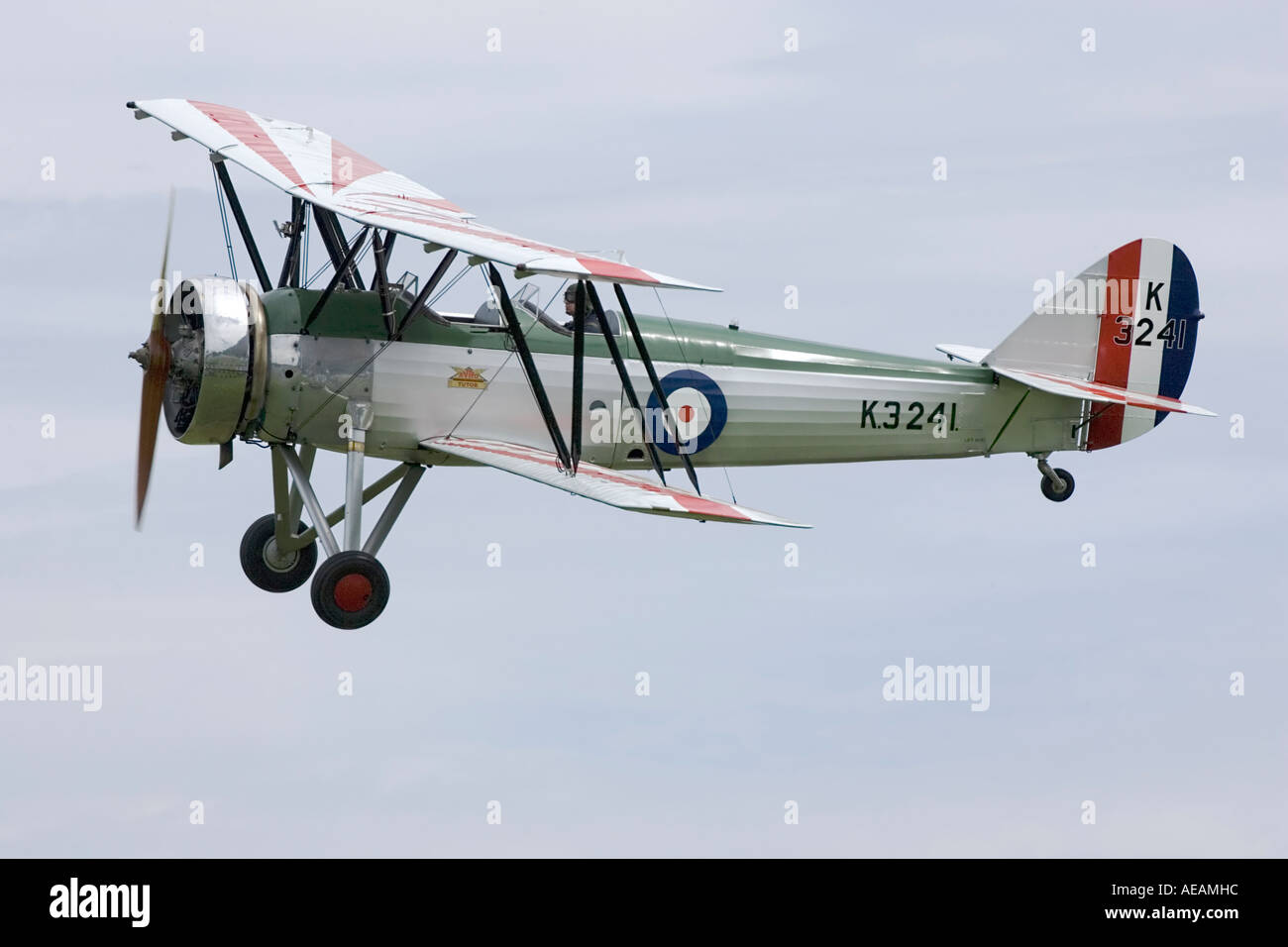Avro Tutor Pre WW2 RAF training aircraft Stock Photo - Alamy