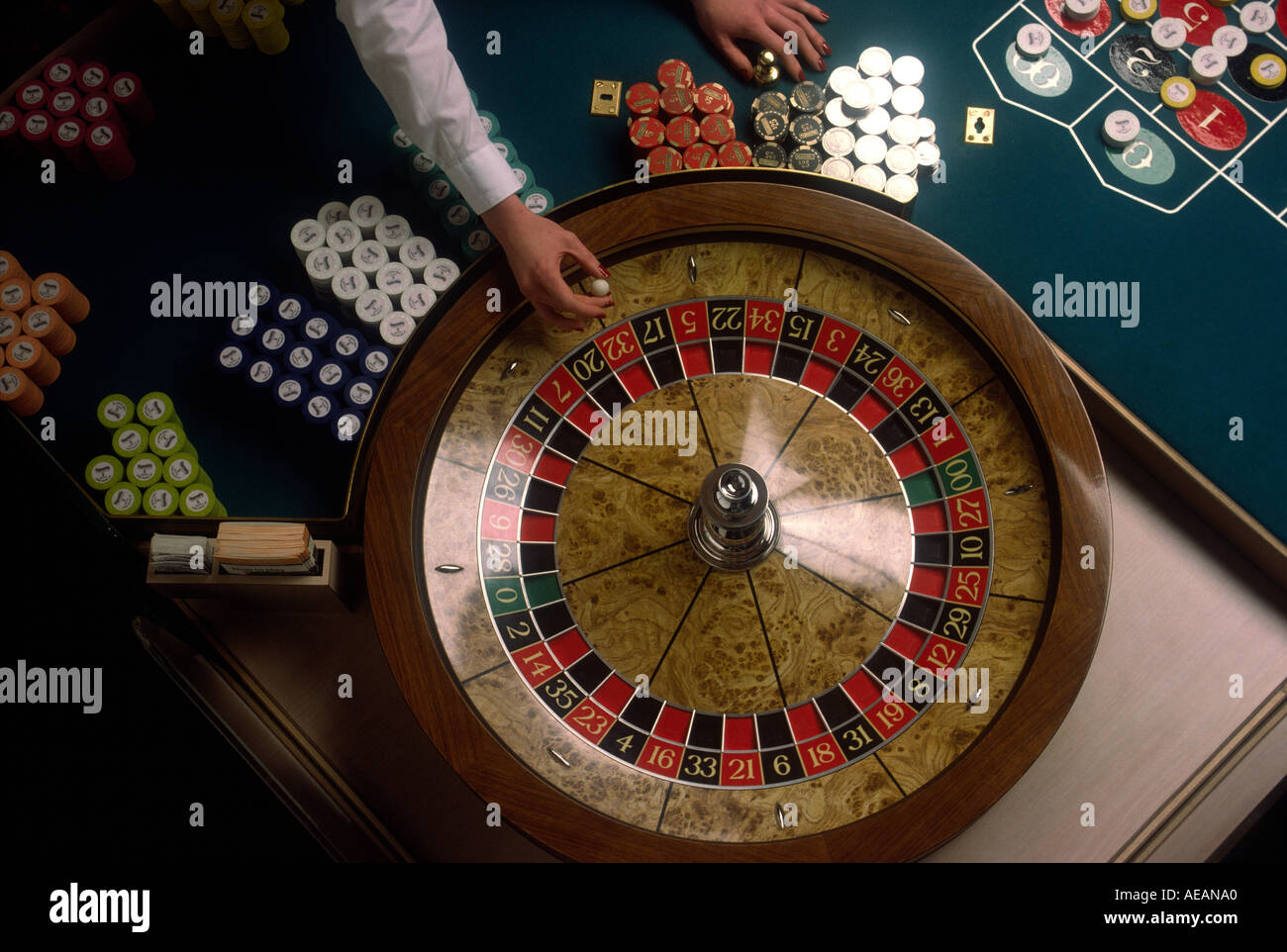 Spin The Roulette Wheel High Resolution Stock Photography and Images ...