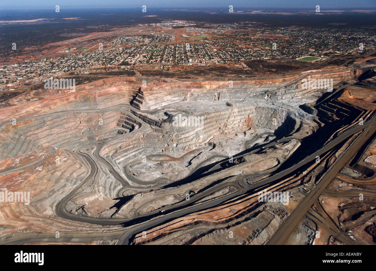 Mine Australia Aerial Open Mining Stock Photos & Mine Australia Aerial ...
