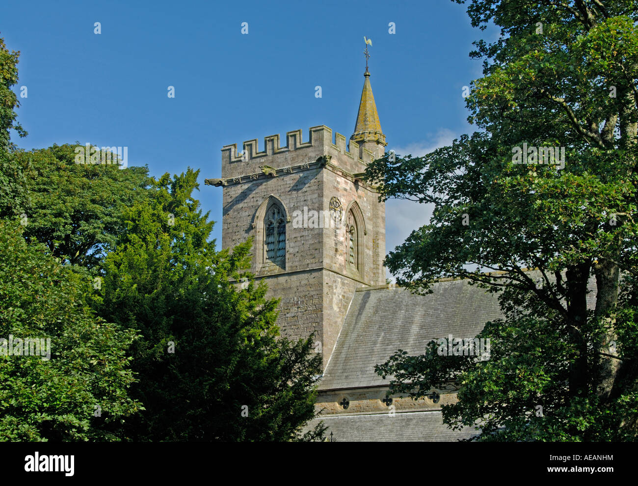 Church of Saint Lawrence . Crosby Ravensworth , Cumbria , England , U ...
