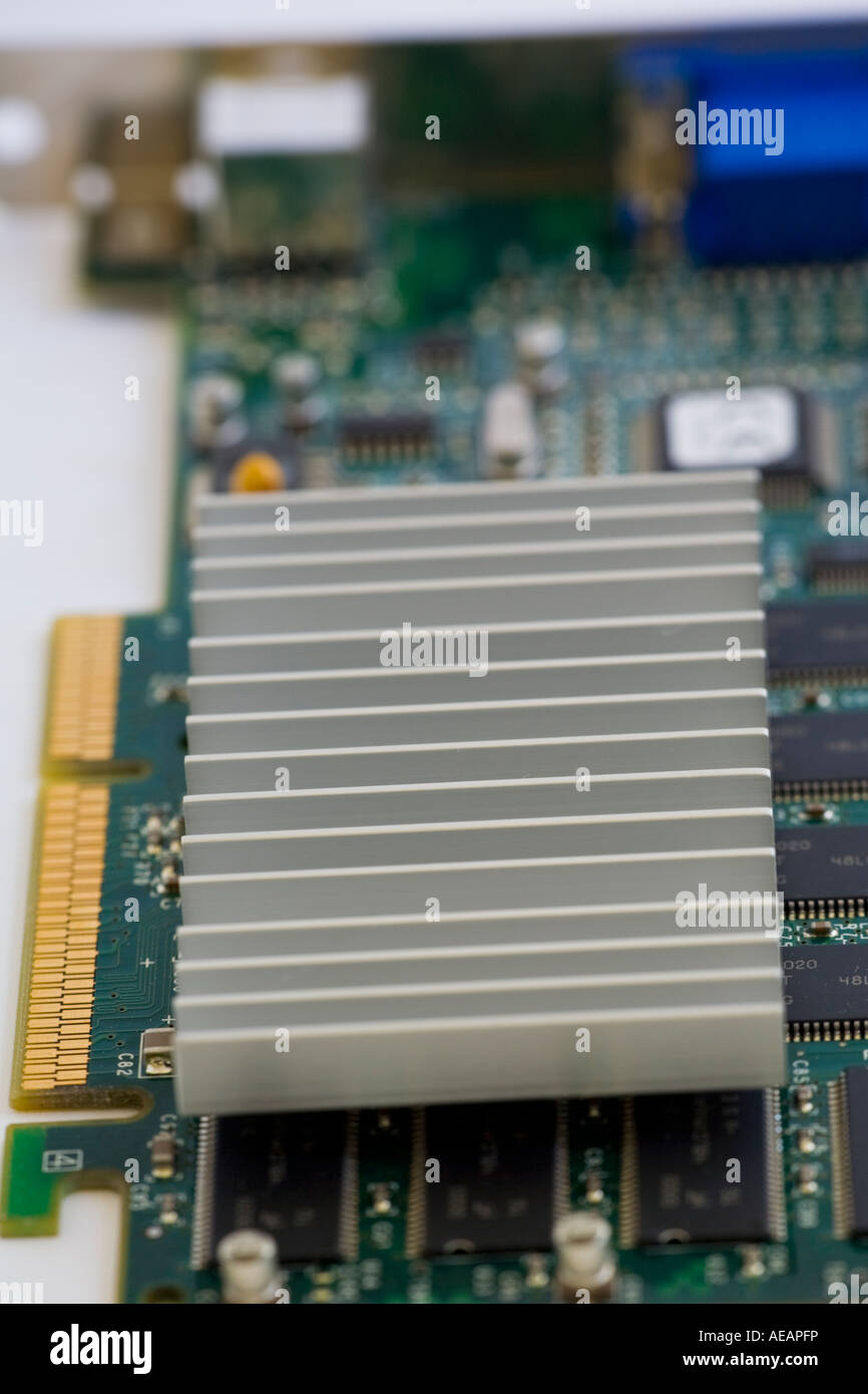 Computer Video Card Stock Photo - Alamy