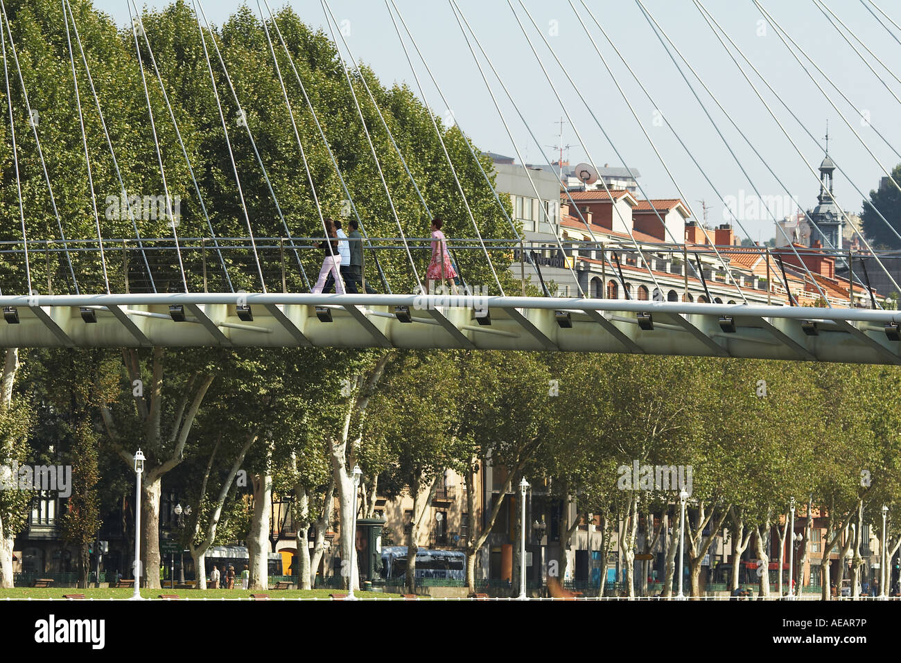 Calatrava bridge bilbao hi-res stock photography and images - Alamy