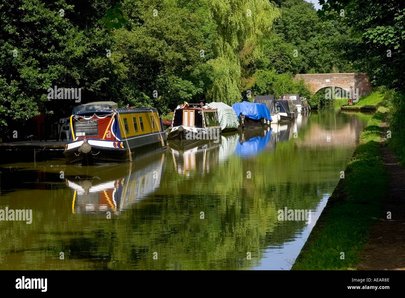 england midlands warwickshire the grand union canal hatton flight of ...
