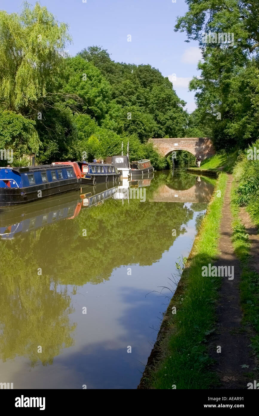 england midlands warwickshire the grand union canal hatton flight of ...