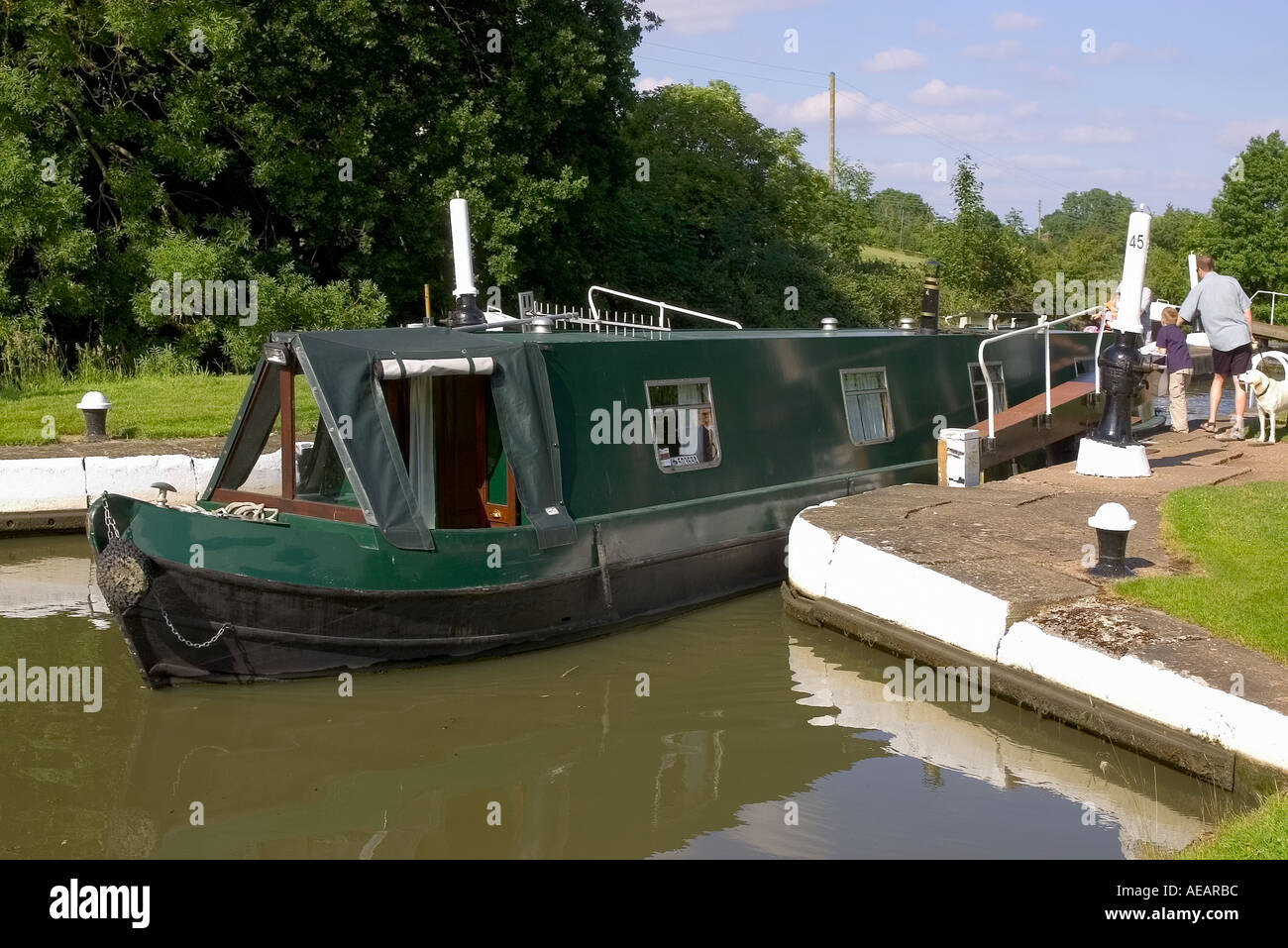 england midlands warwickshire the grand union canal hatton flight of ...