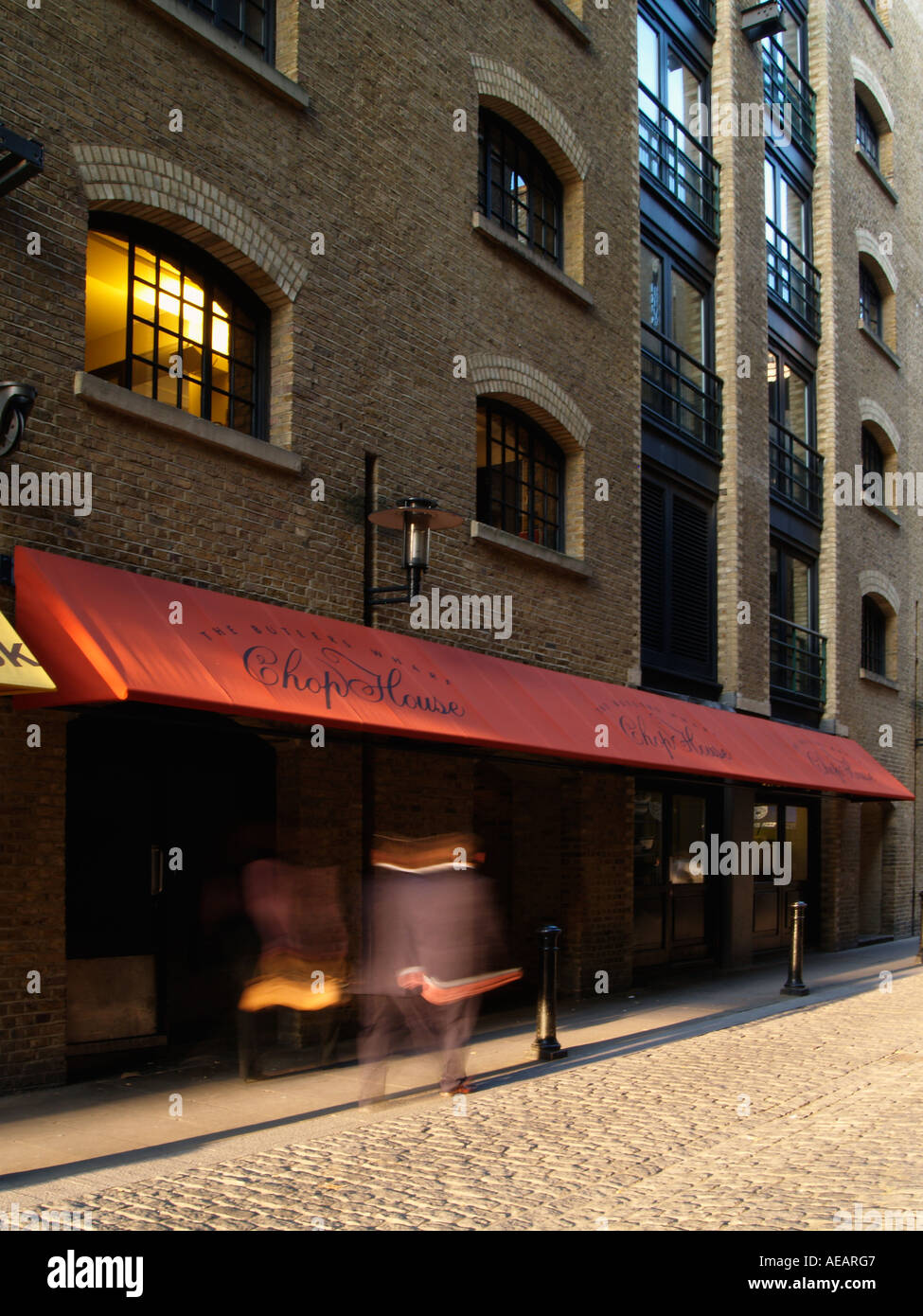 Butlers Wharf, conran chop house restaurant Stock Photo - Alamy