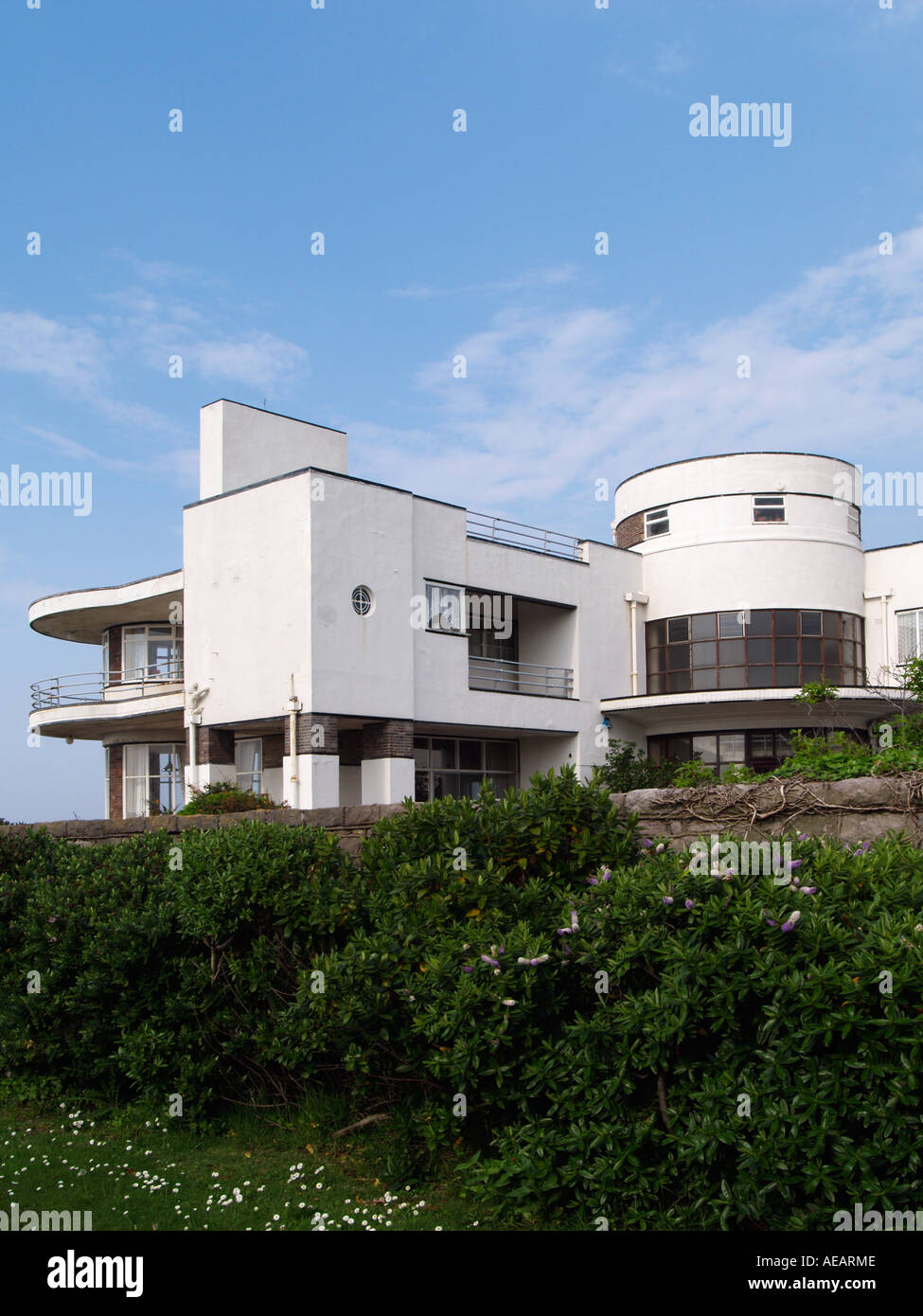 Condover House Llandudno Wales 1936 Formerly Villa Marina Stock Photo ...