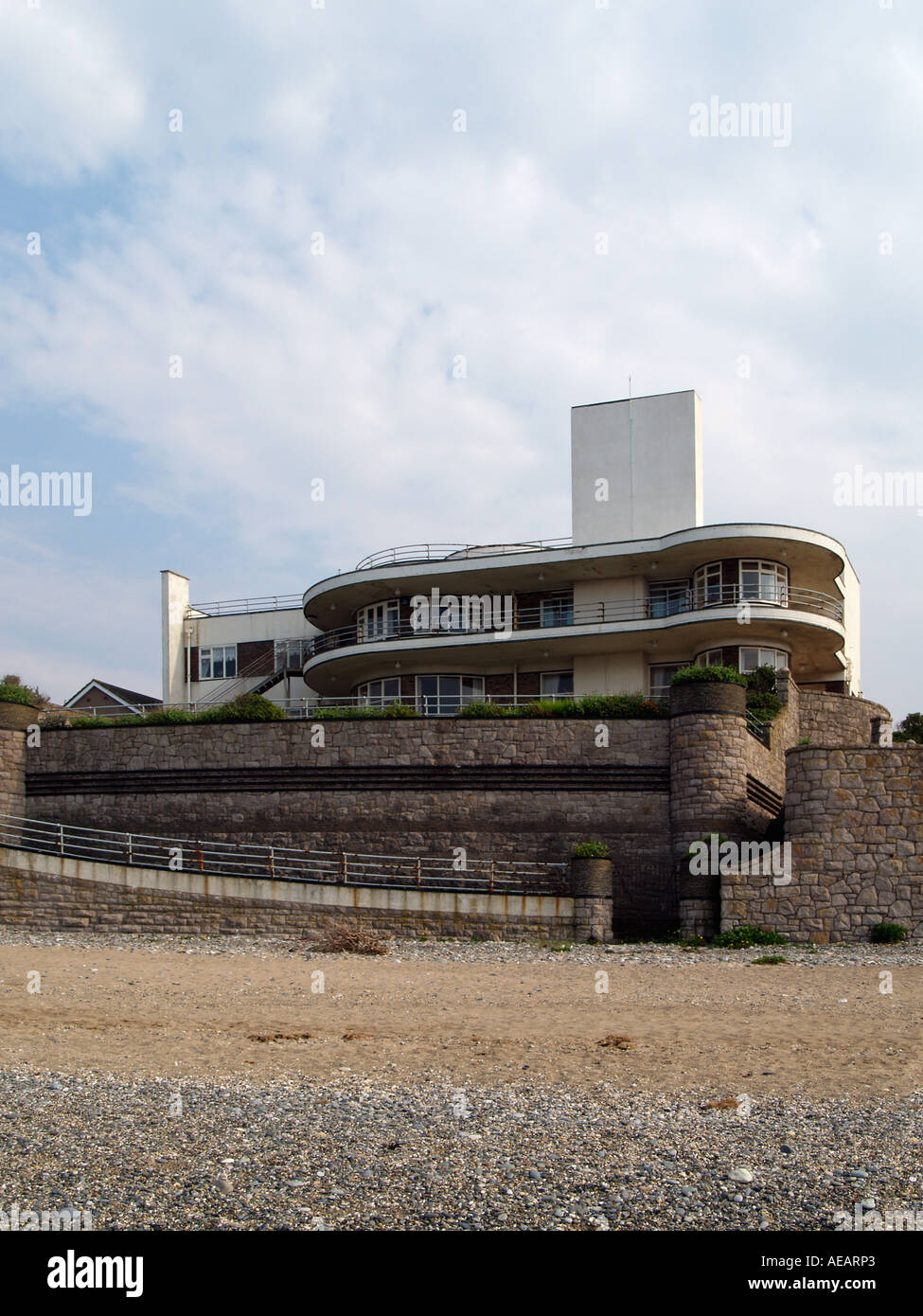 Condover House Llandudno Wales 1936 Formerly Villa Marina Stock Photo ...