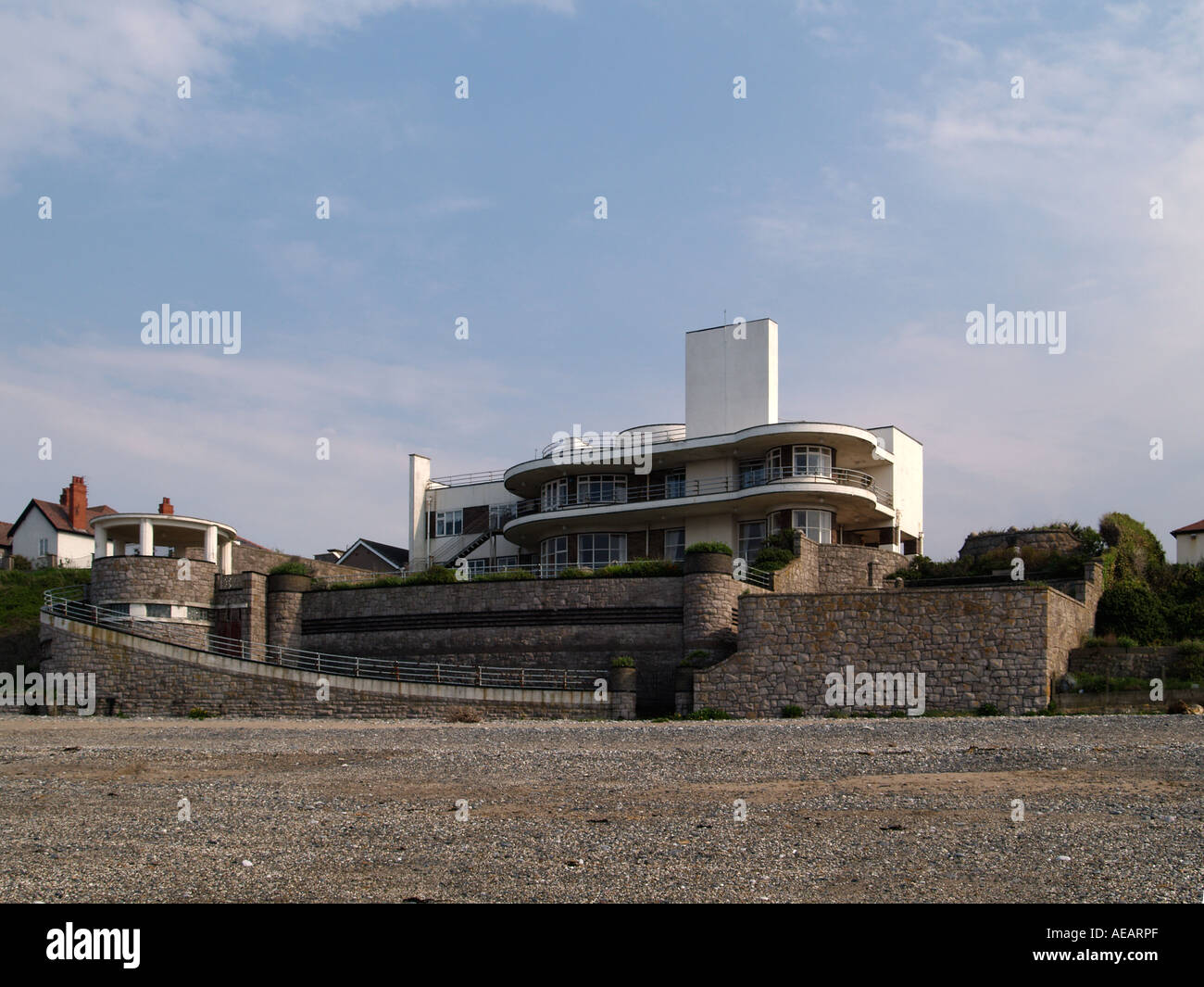 Condover House Llandudno Wales 1936 Formerly Villa Marina Stock Photo ...