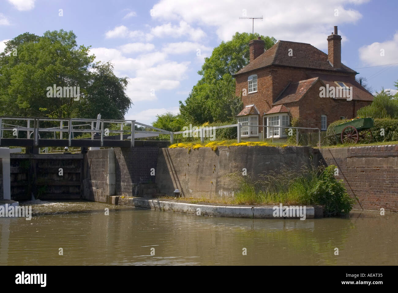 england midlands warwickshire the grand union canal hatton flight of ...