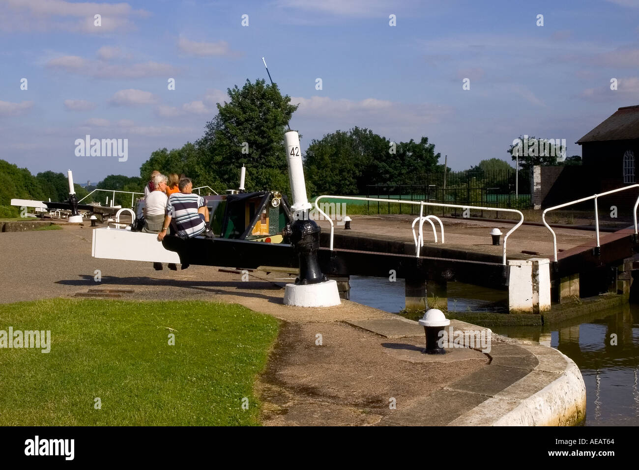 england midlands warwickshire the grand union canal hatton flight of ...
