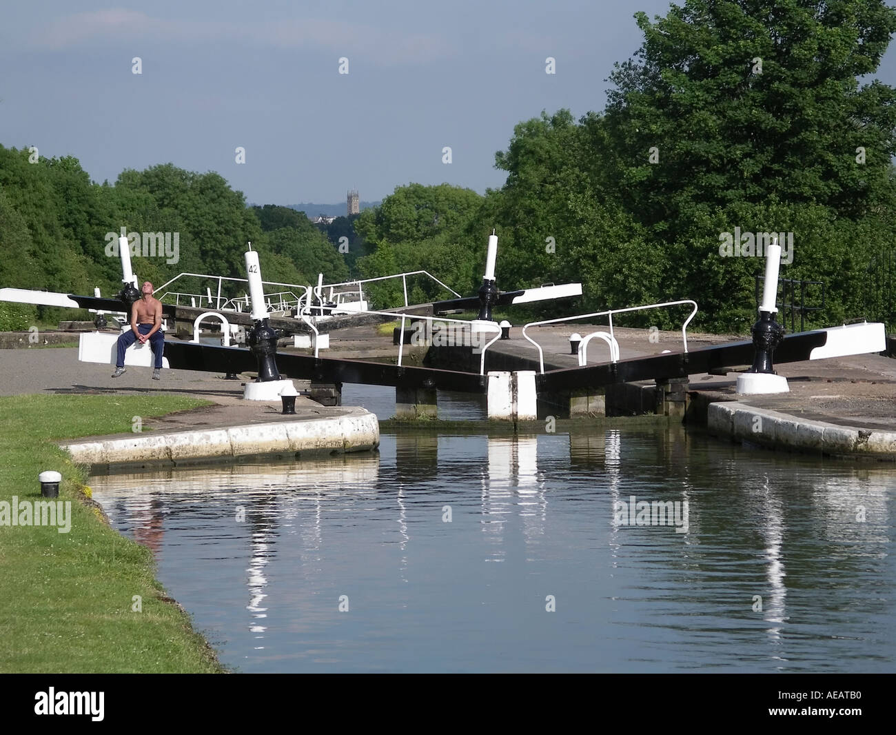 england midlands warwickshire the grand union canal hatton flight of ...