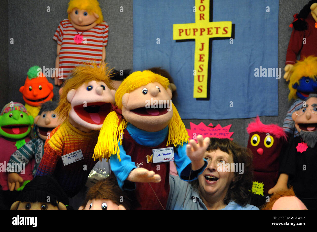 Puppets for Jesus Stock Photo - Alamy