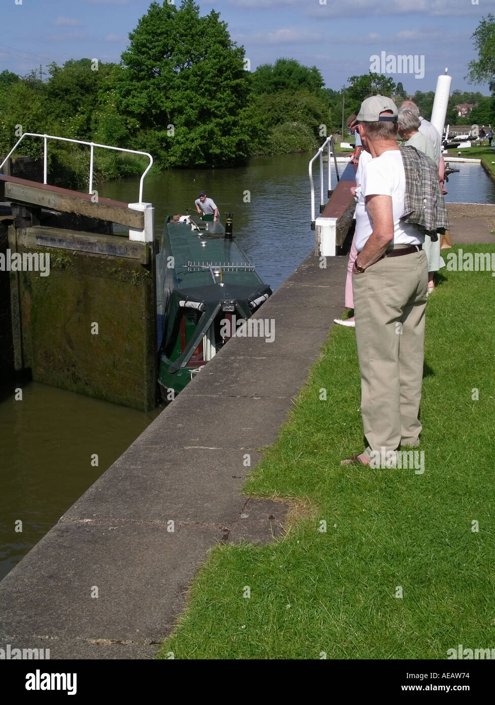 england midlands warwickshire the grand union canal hatton flight of ...