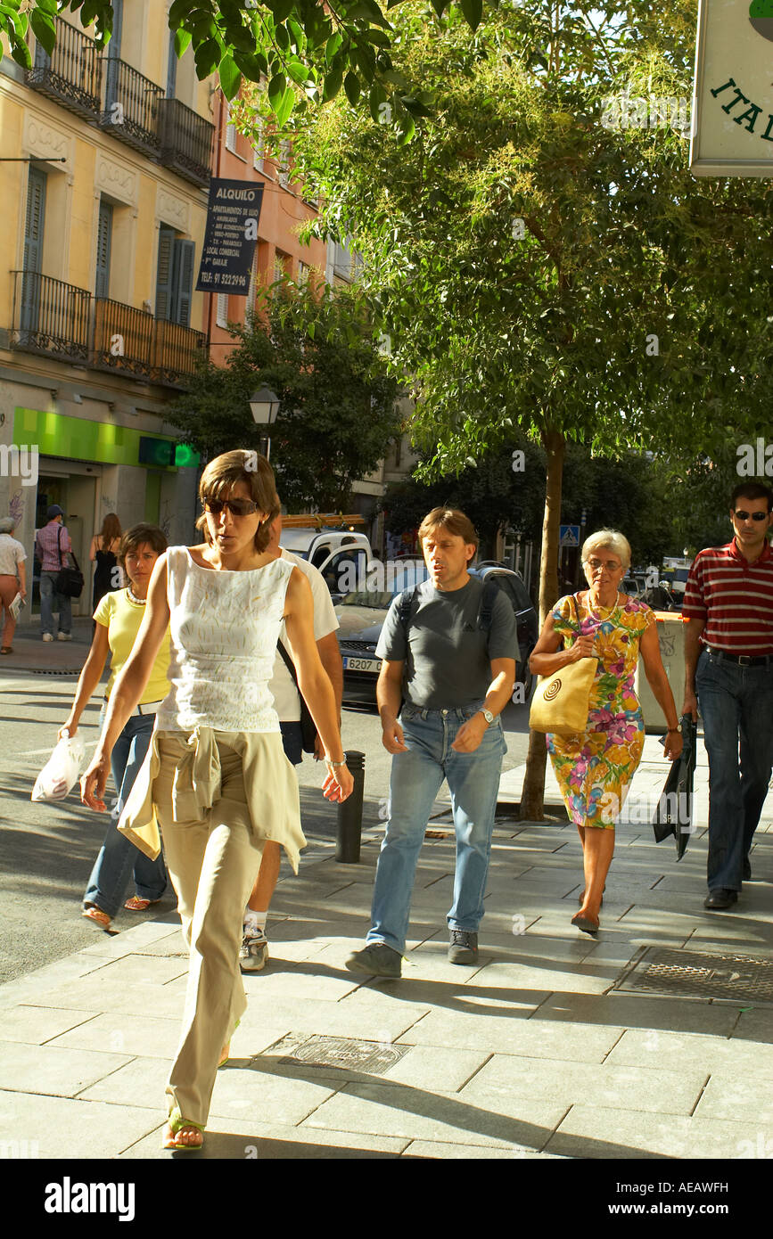 Street scene Chueca Madrid Spain Stock Photo - Alamy
