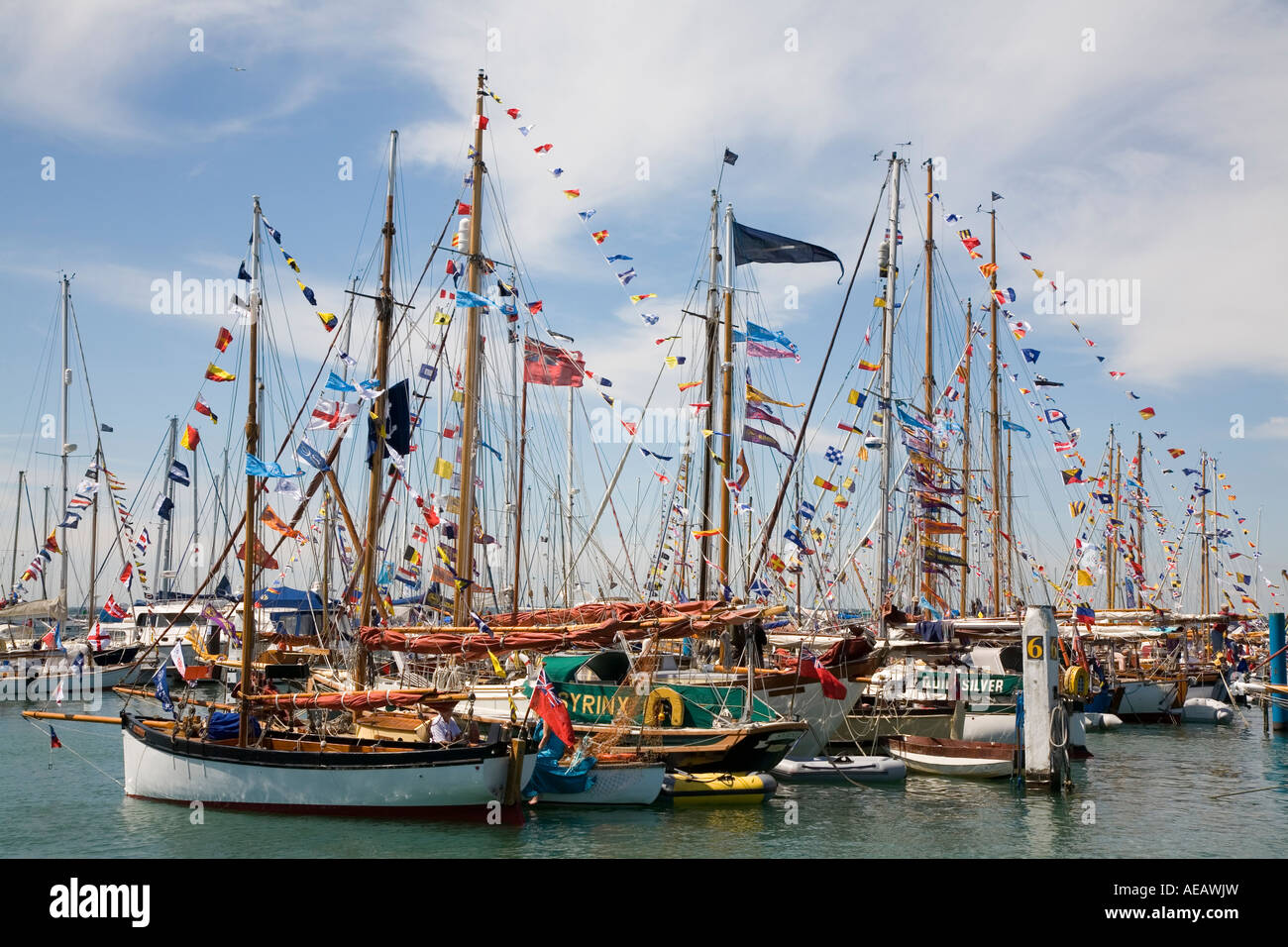 2007 Yarmouth Old Gaffers Festival, Isle of Wight, Hampshire, England ...