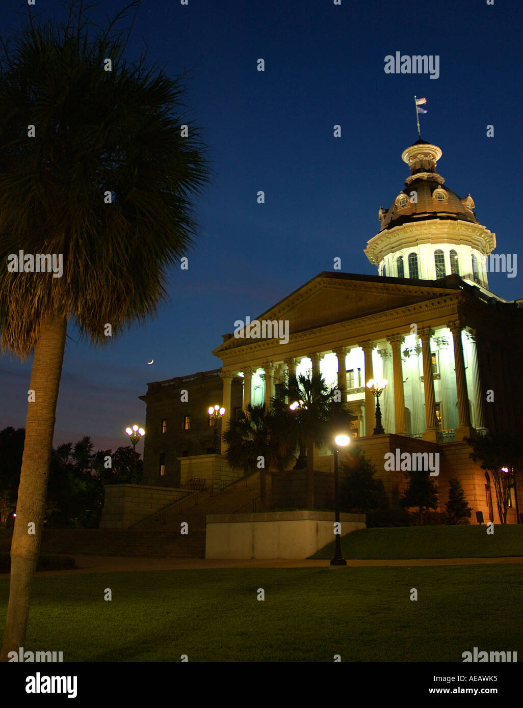 Columbia south carolina night hi-res stock photography and images - Alamy