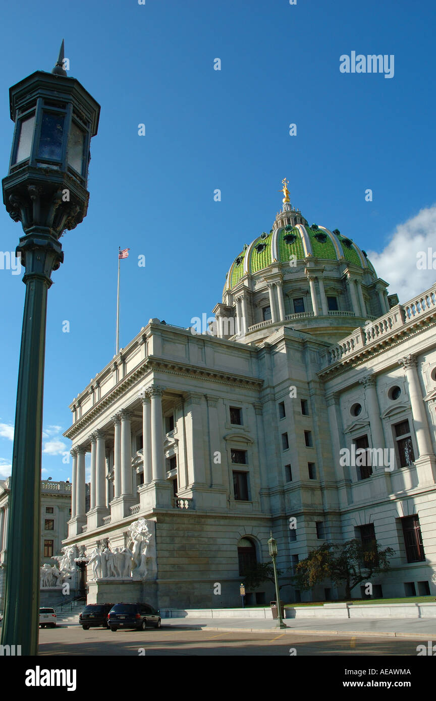 Pennsylvania State Capitol, Harrisburg, PA, USA Stock Photo - Alamy