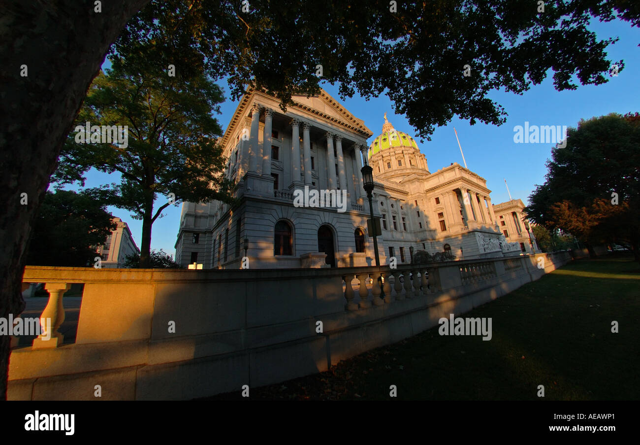 Pennsylvania State Capitol, Harrisburg, PA, USA Stock Photo - Alamy