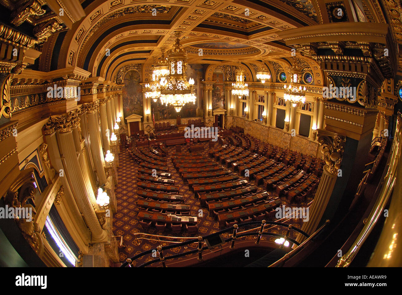 Pennsylvania State Capitol, Harrisburg, PA, USA - House of ...