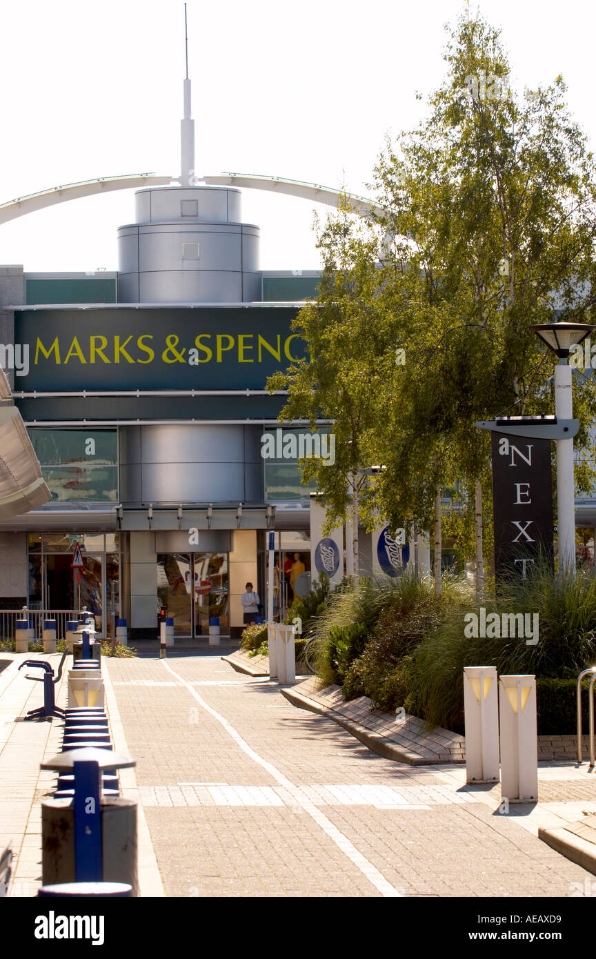 Out of Town retail shopping park Monks Cross York Stock Photo - Alamy