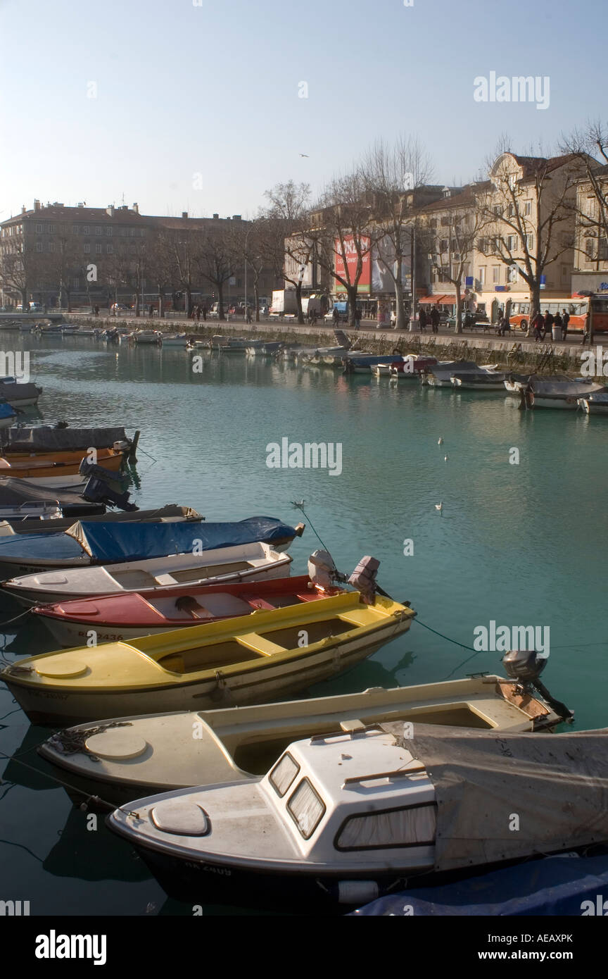 Port of Rijeka Croatia Stock Photo - Alamy
