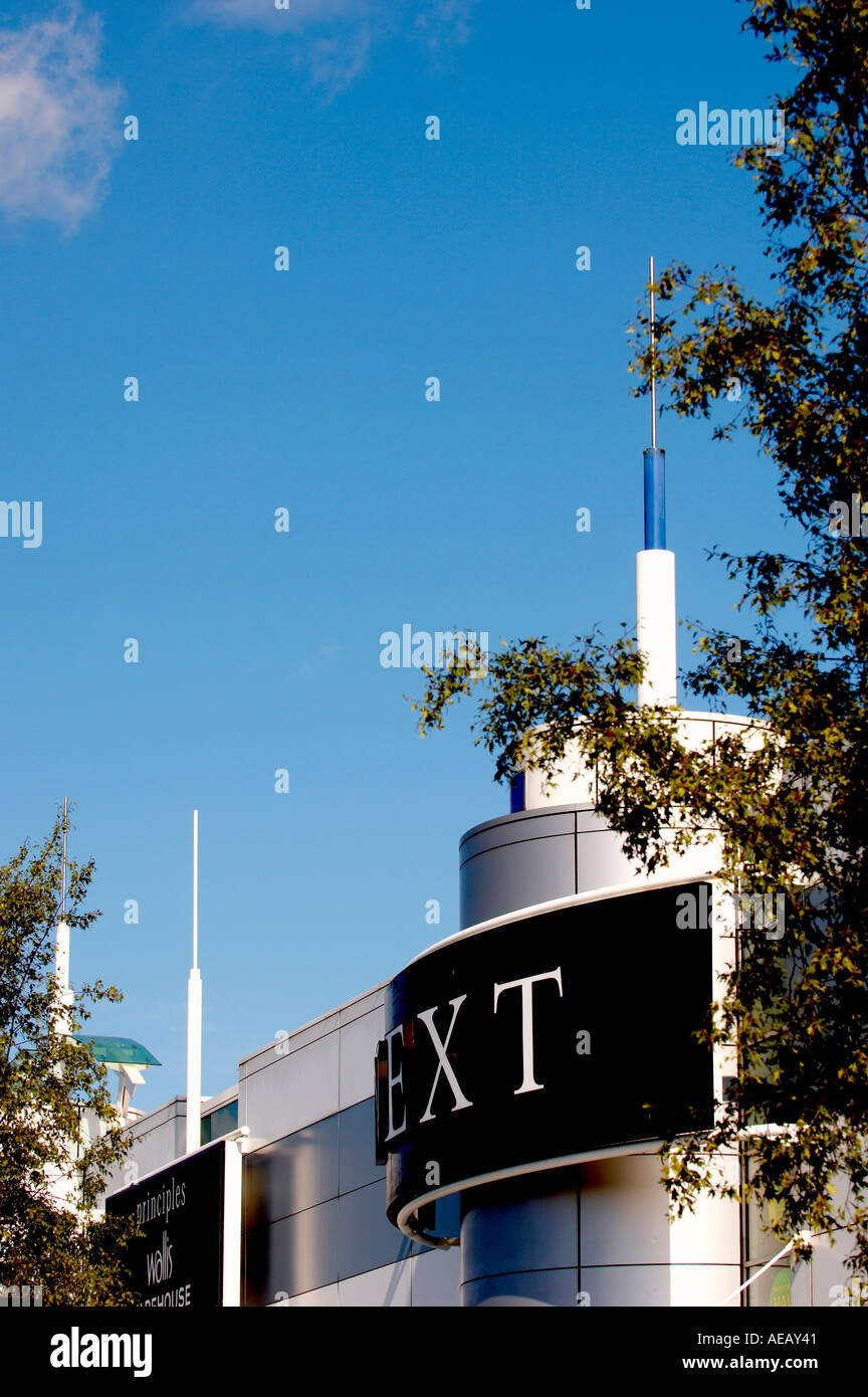Out of Town retail shopping park Monks Cross York Stock Photo - Alamy
