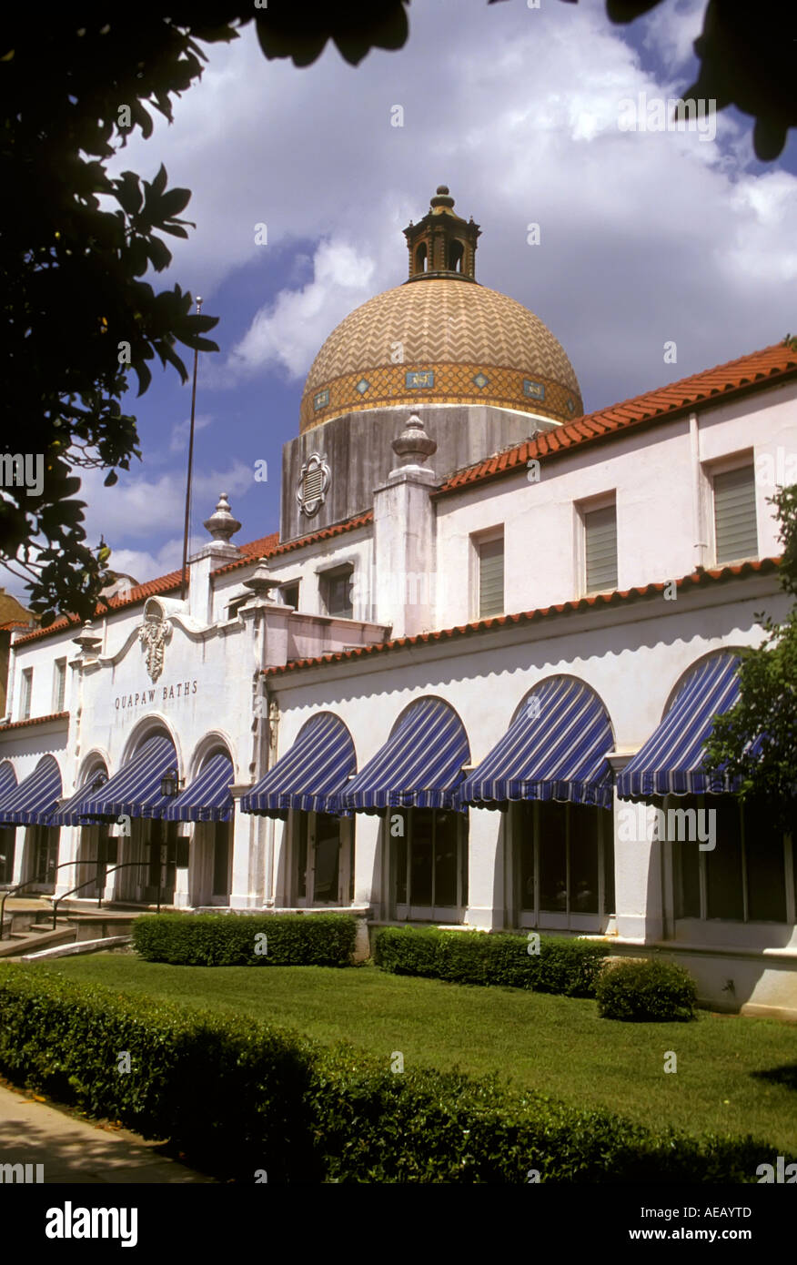 Bath house row hot springs hi-res stock photography and images - Alamy
