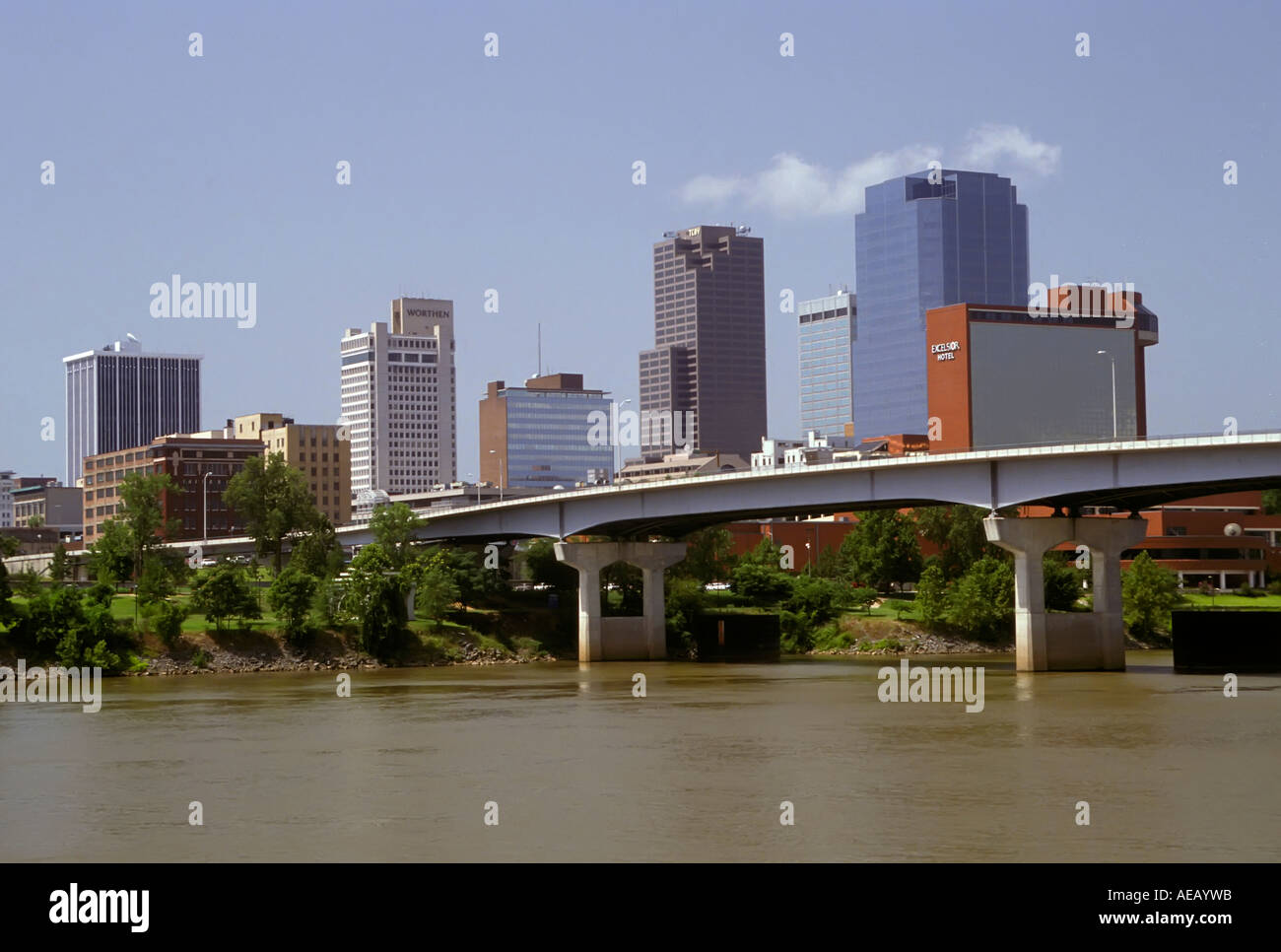 Little rock skyline hi-res stock photography and images - Alamy