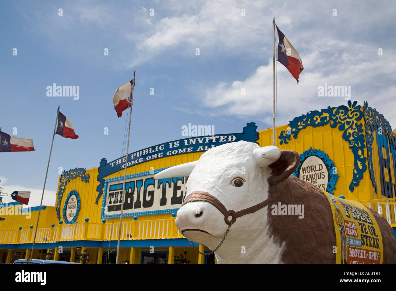 The big texan hi-res stock photography and images - Alamy