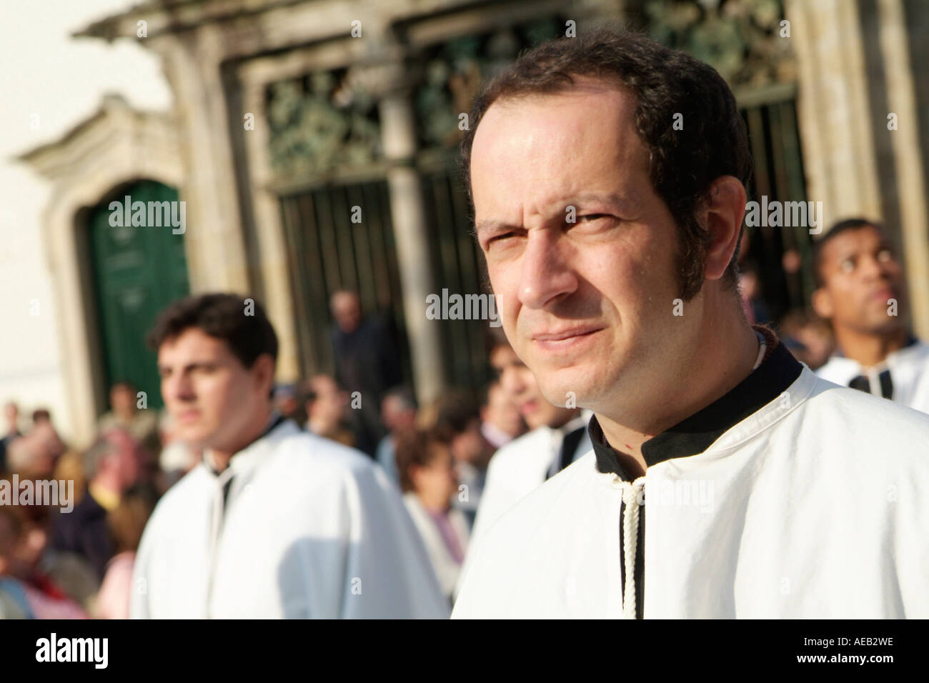 A procession in the Holy Week of Braga, Portugal Stock Photo - Alamy