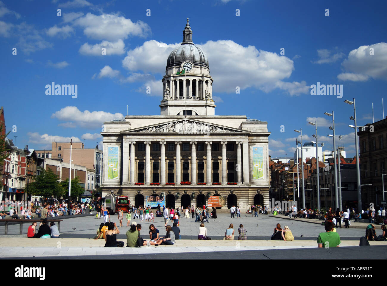 The Council House, Old Market Square, Nottingham, Nottinghamshire ...