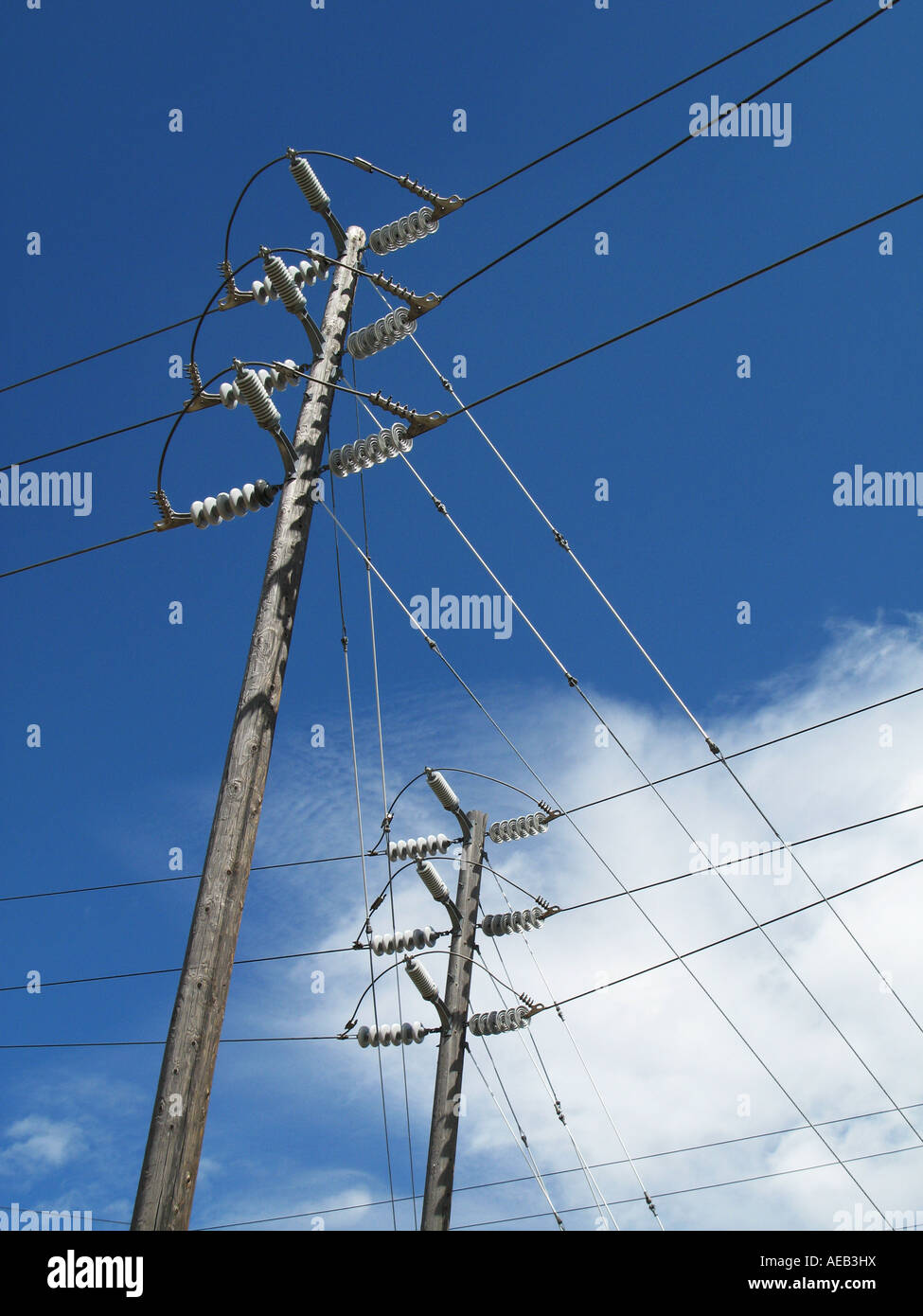 Electricity polls hi-res stock photography and images - Alamy