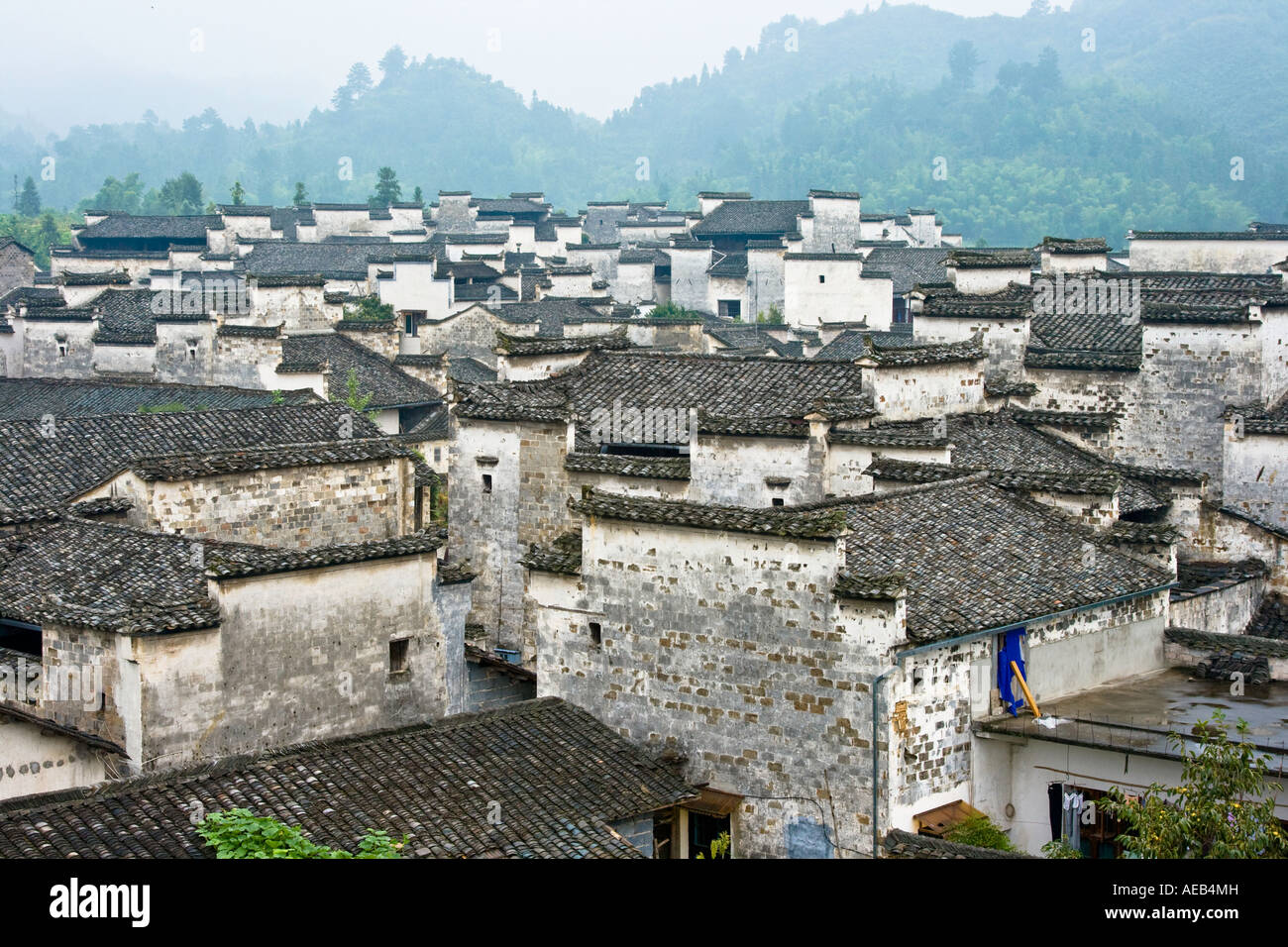 Ancient Huizhou Style Chinese Village Xidi China Stock Photo - Alamy