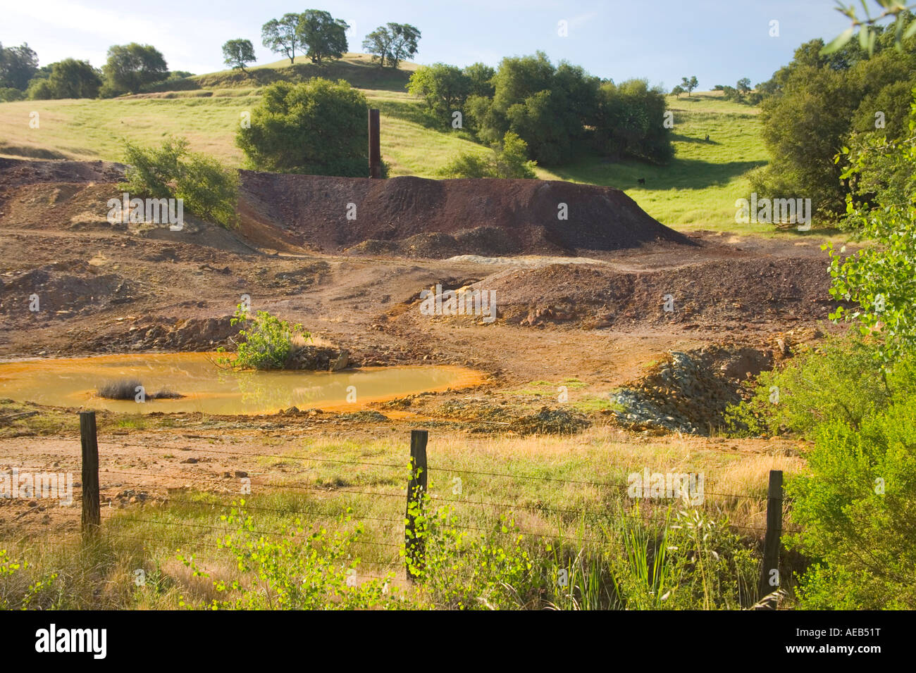Copper mining waste tailings hi-res stock photography and images - Alamy
