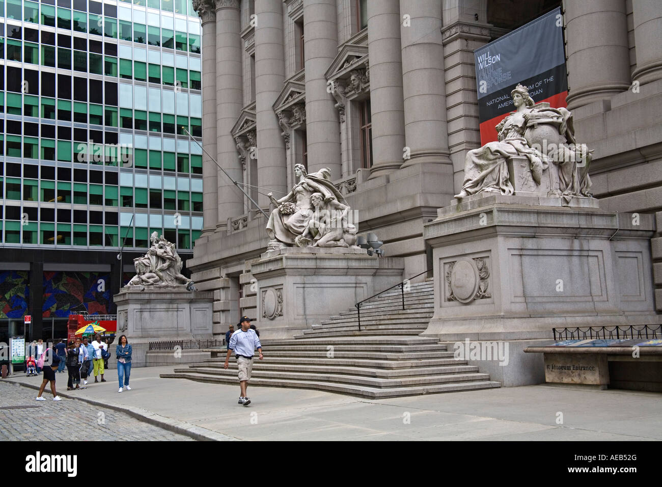 National Museum of the American Indian Lower Manhattan New York City ...