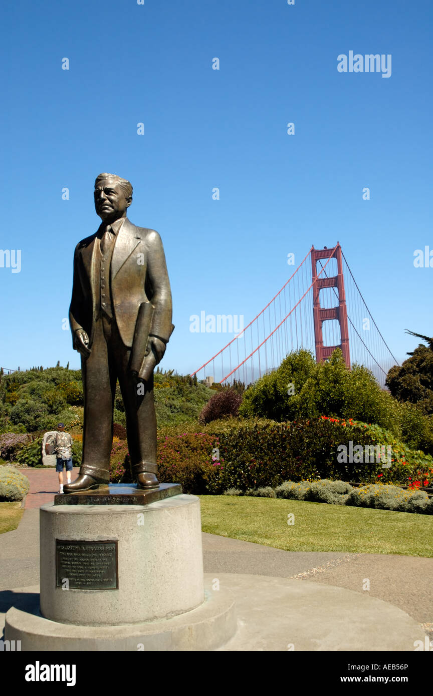 Marin county joseph strauss engineer architect designer hi-res stock ...