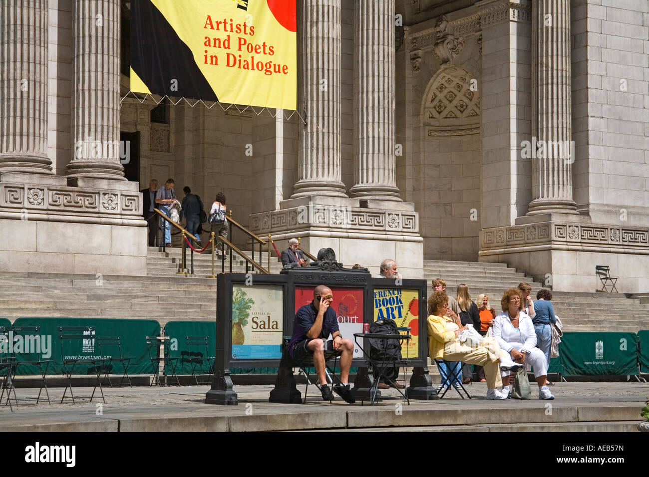 New York Public Library Midtown Manhattan New York City New York USA ...