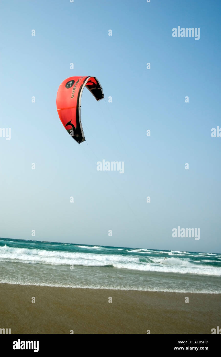 South africa parasurfing zululand coast sodwana bay hi-res stock ...