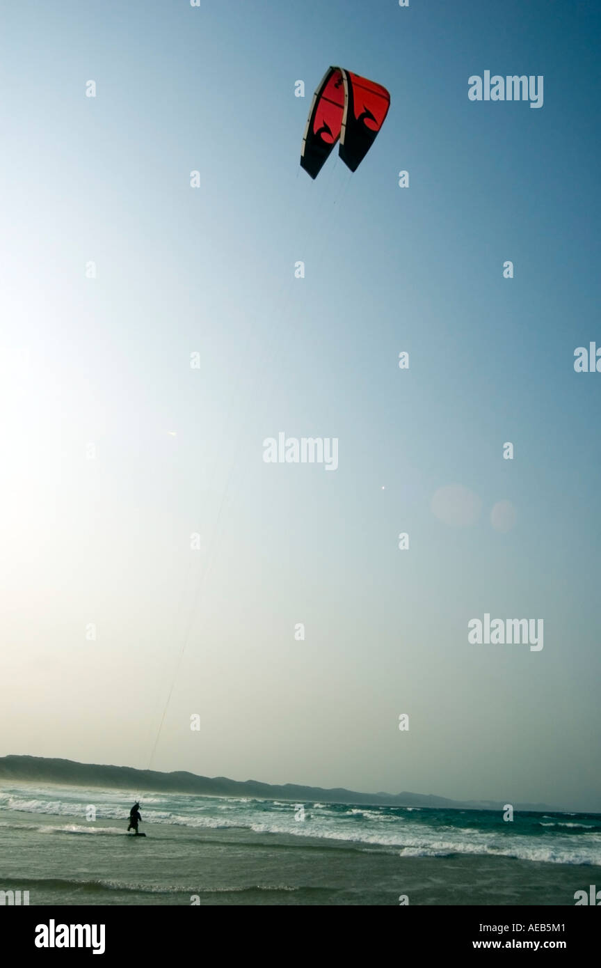 Parasurfing on the Zululand Coast at Sodwana Bay, KwaZulu-Natal, South ...